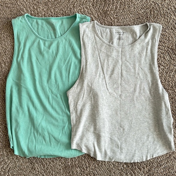 American Eagle Outfitters | Tops | Two American Eagle Xl Tanks Perfect ...